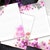 Purple Flowers Printable Writing Paper, A4 / 8.5x11, Floral Watercolour ...