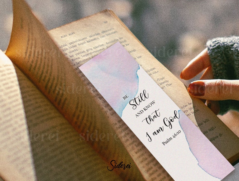 Printable Bible Verse Bookmarks Set #6 STRENGTH 2 | Size A4 | Instant ...