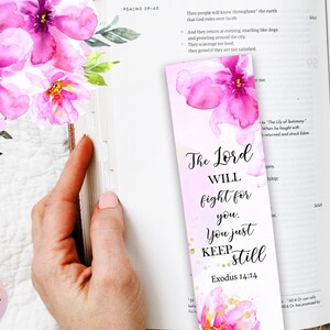 Printable Bible Verse Bookmarks Set #1 PATIENCE | Size A4 Instant ...