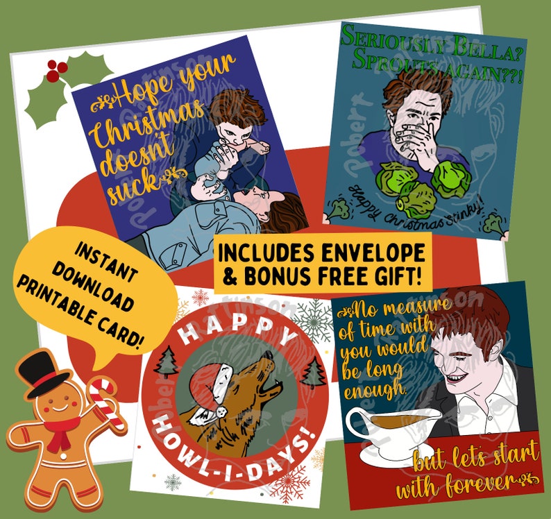 TEN DESIGNS INCLUDED Twilight Saga Bargain Bundle Printable - Etsy