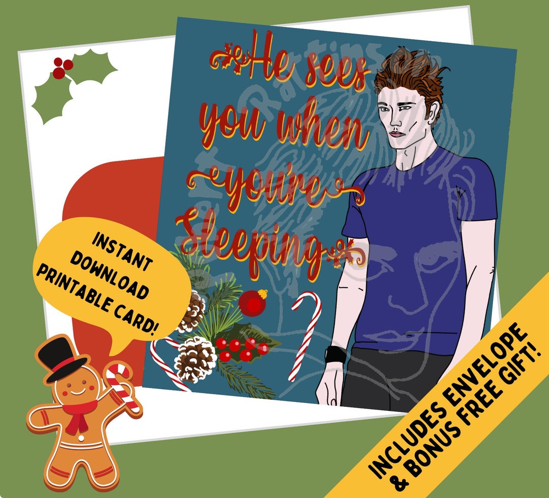 He Sees You When You're Sleeping Edward Cullen Twilight Saga Printable ...
