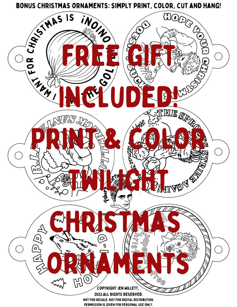 Jingle Bells Twilight Saga Printable Christmas Card & FREE Christmas ...