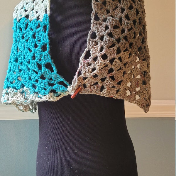 Crochet Button Wrap - Etsy