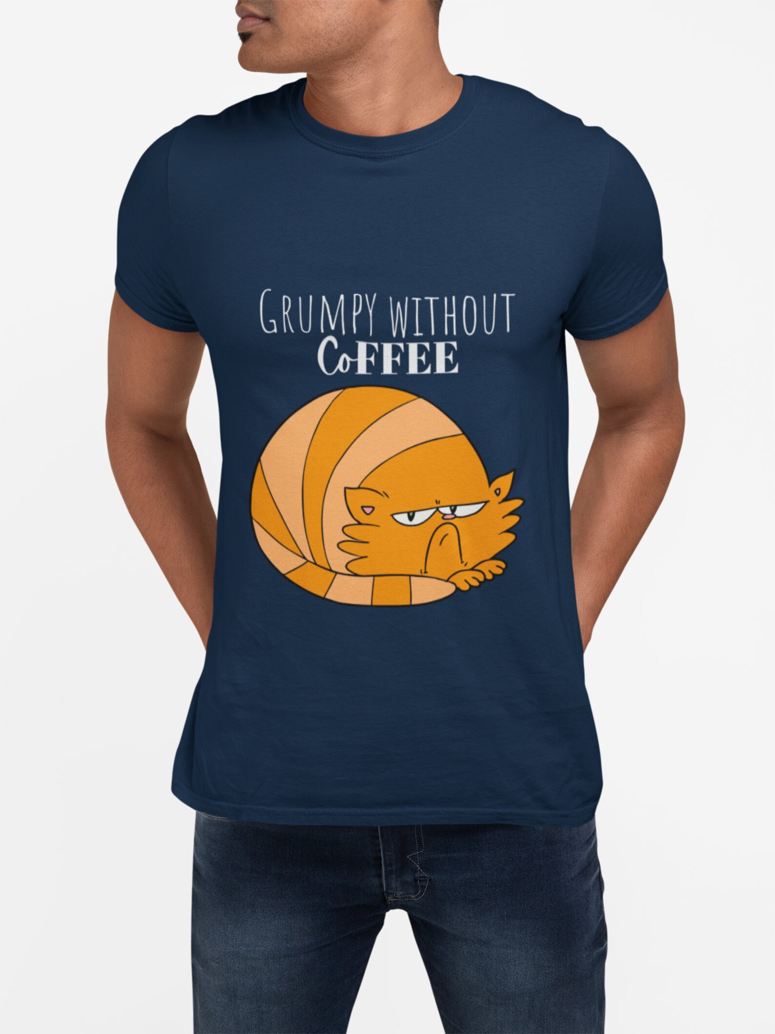 Grumpy Without Coffee Unisex Tee - Etsy