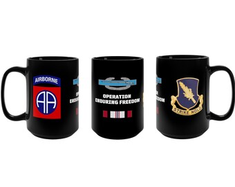 Military Coffee Mug Airborne Jump Wings Gift for Soldier - Etsy