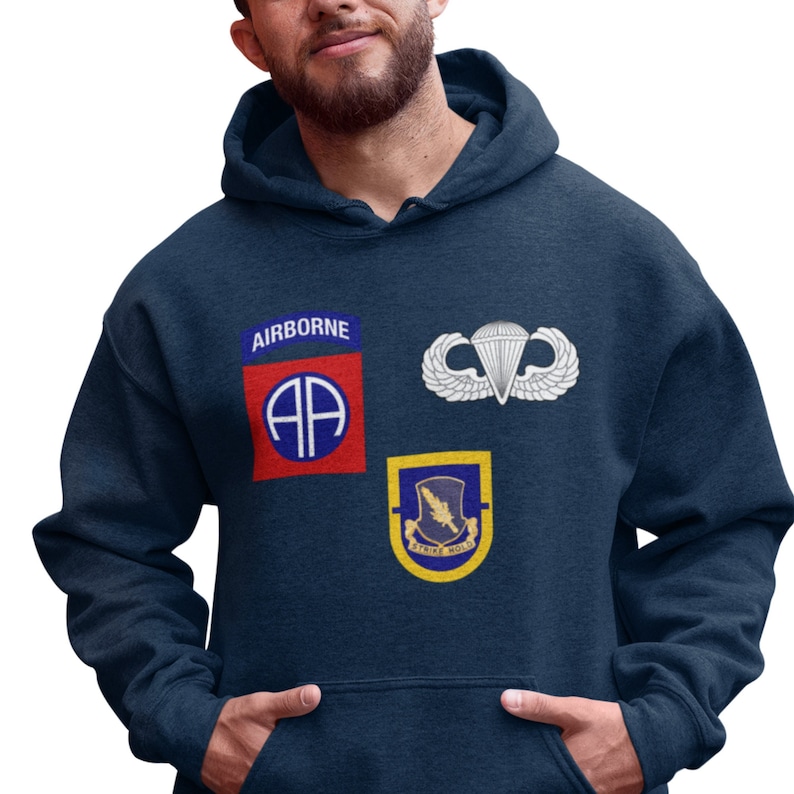 82nd Airborne Hoodie, 82nd Airborne, 1-504th PIR, 82nd Airborne ...