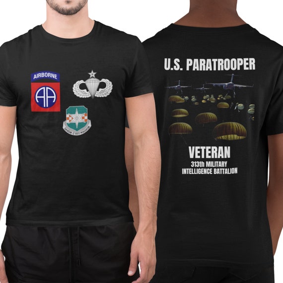 313th MI 82nd Airborne 82nd Airborne T-shirt 82nd Airborne - Etsy