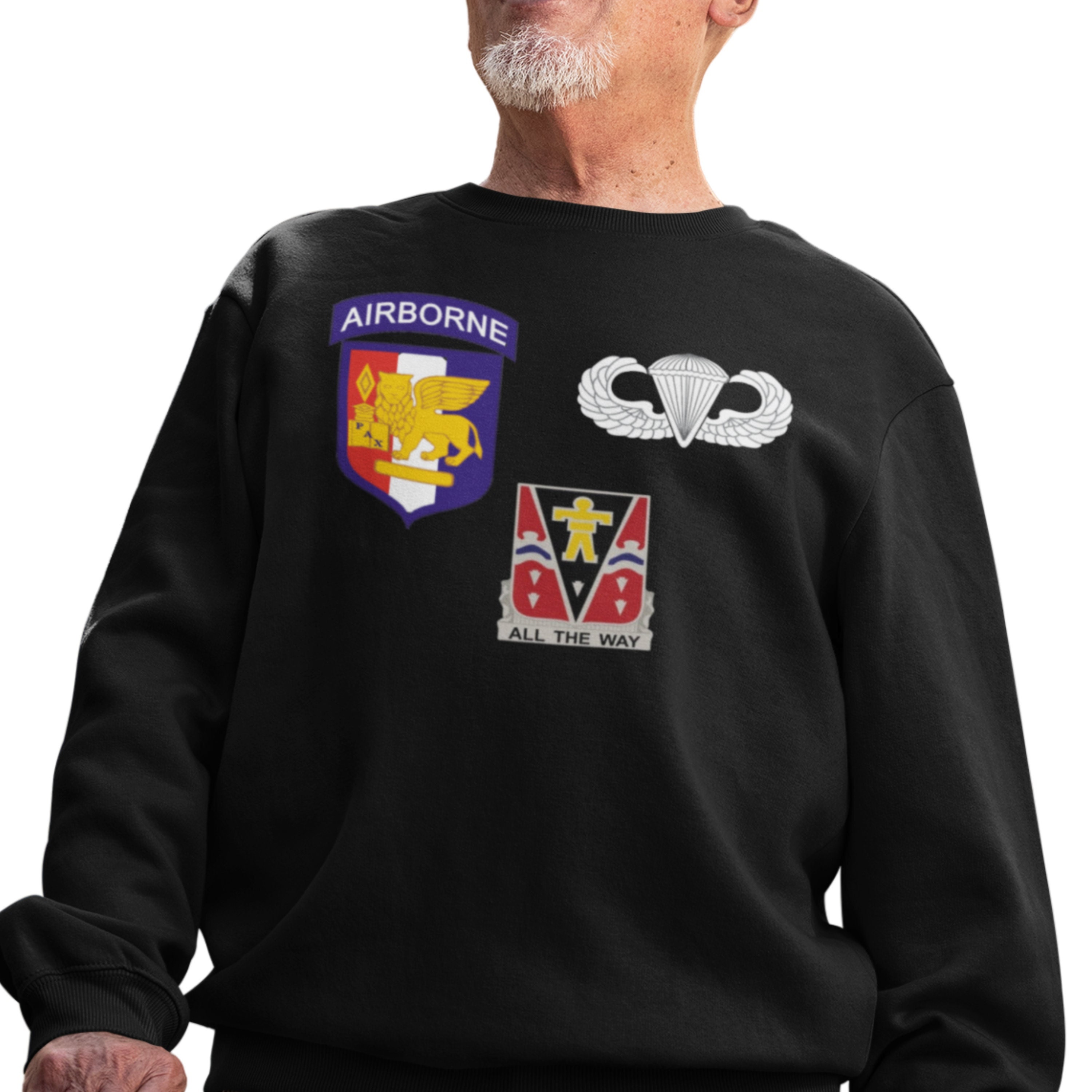 509th SETAF, US Army Sweatshirt, 509th Airborne Sweatshirt, Army ...