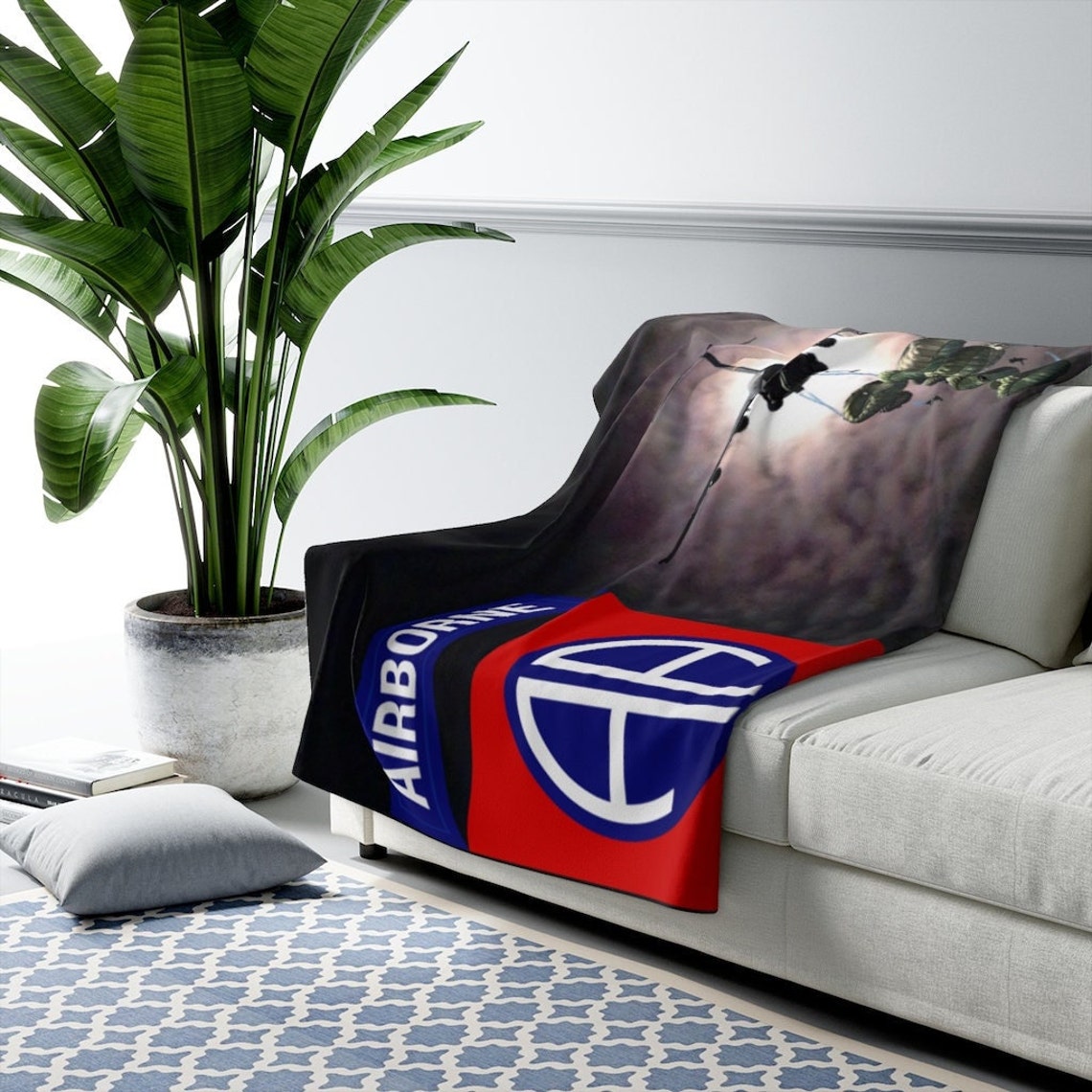 82nd Signal 82nd Airborne 82nd Airborne Sherpa Fleece - Etsy