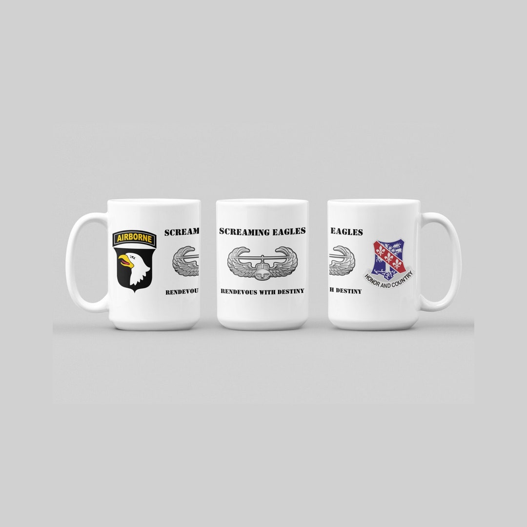 101st Airborne Mug, 101st Airborne Division, 327th 101st Airborne Patch ...