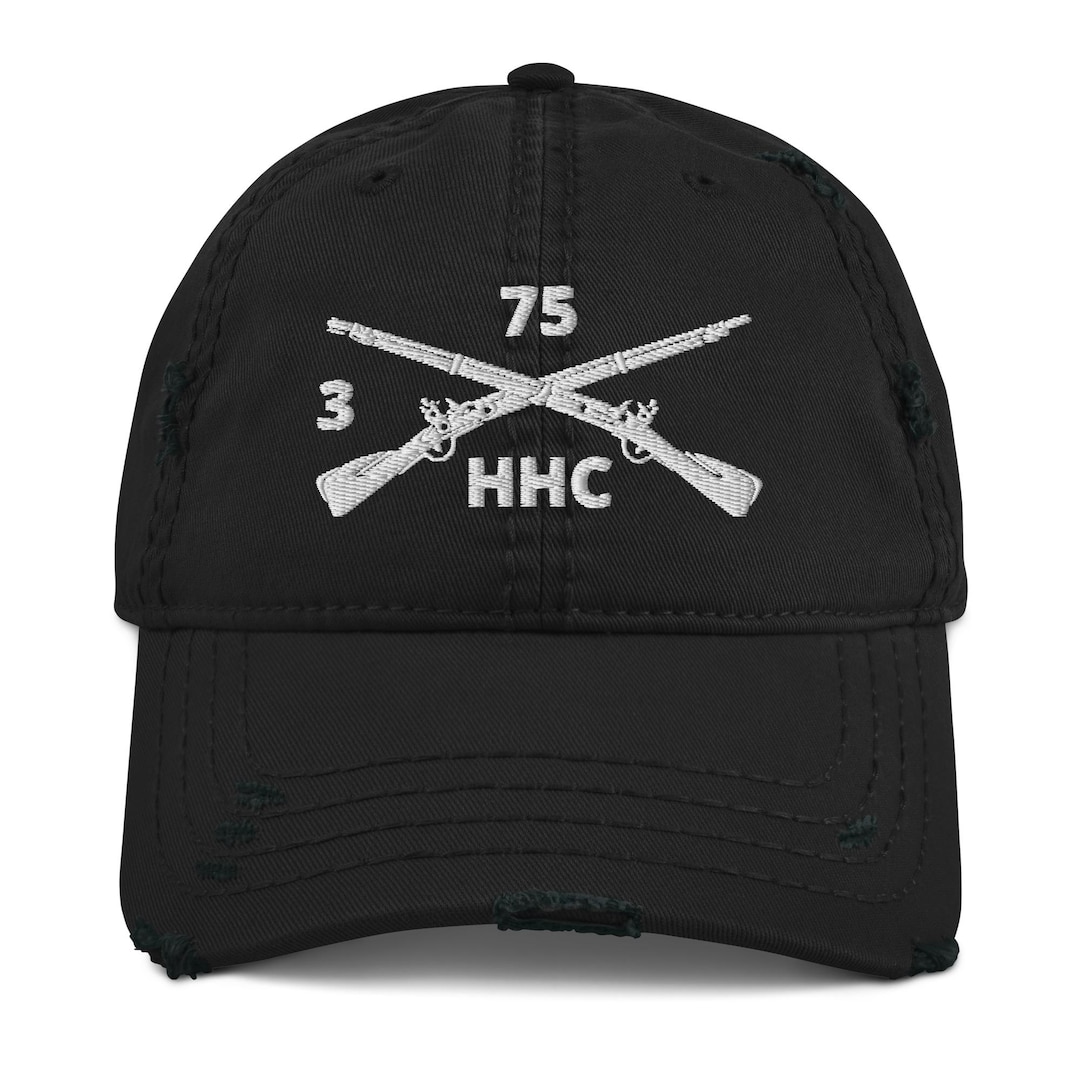 HHC 3-75th Ranger Regiment Hat, Rangers Lead the Way, Army Ranger Hat ...