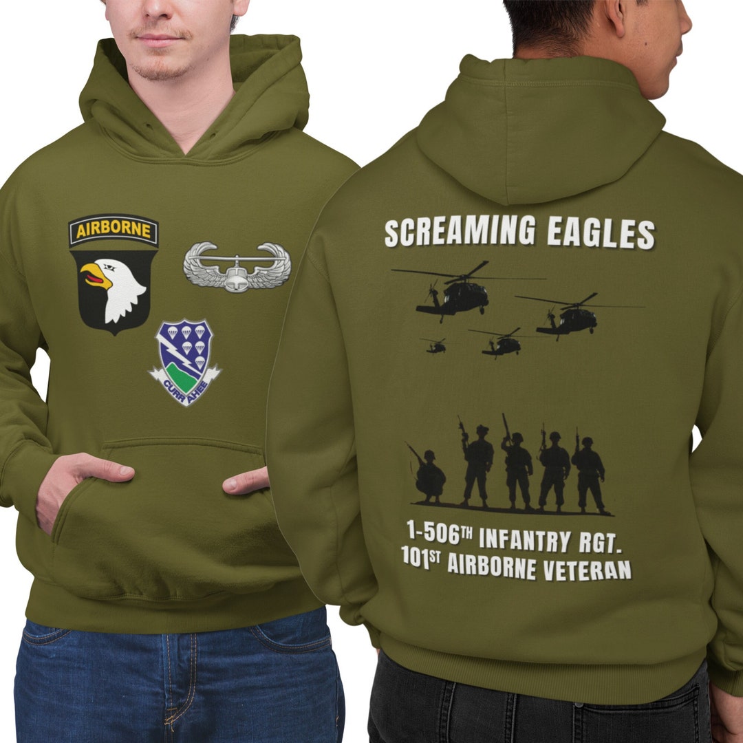 101st Airborne Hoodie, 101st Airborne Division, 1-506th INF, 101st ...