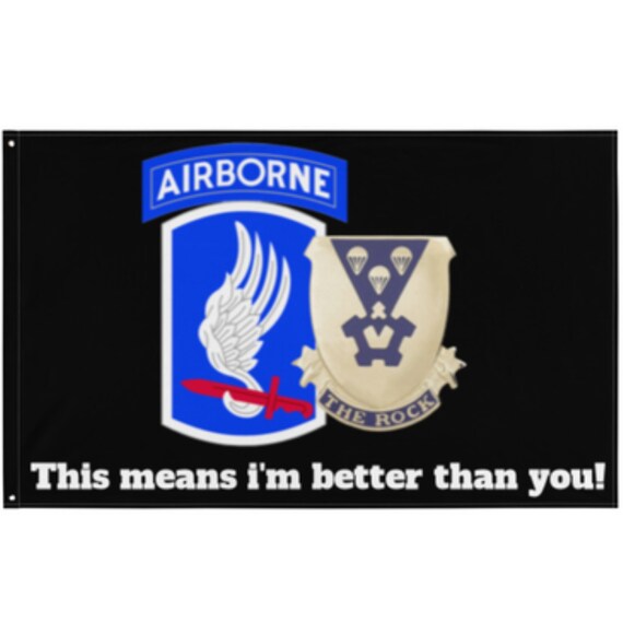 173rd Airborne Flag US Army Flag 173rd Airborne Veteran - Etsy