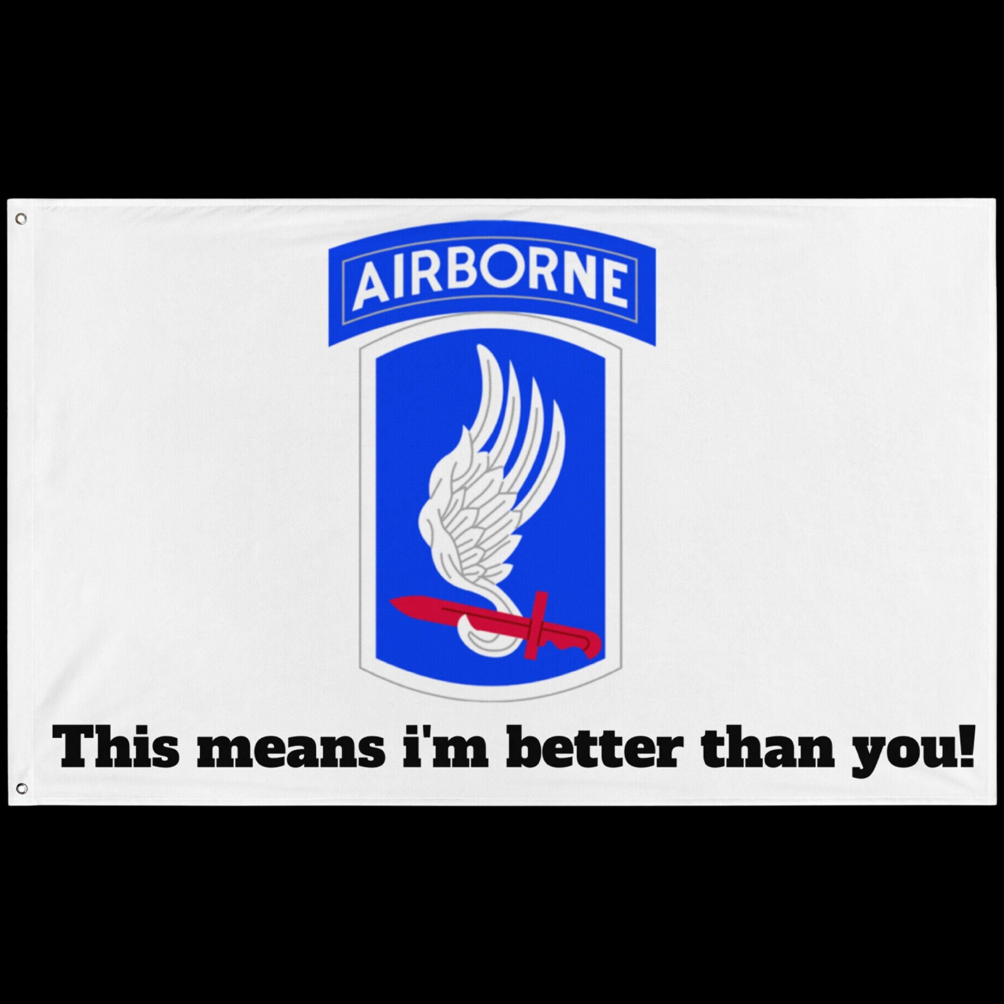 173rd Airborne Flag, 173rd Airborne Patch Flag, Airborne Flag, 173rd ...