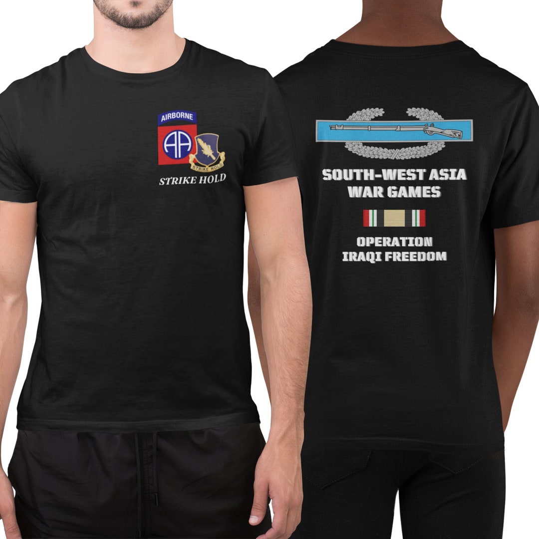82nd Airborne Tshirt, 504th T-shirt, OIF OEF Veteran, 82nd Airborne ...