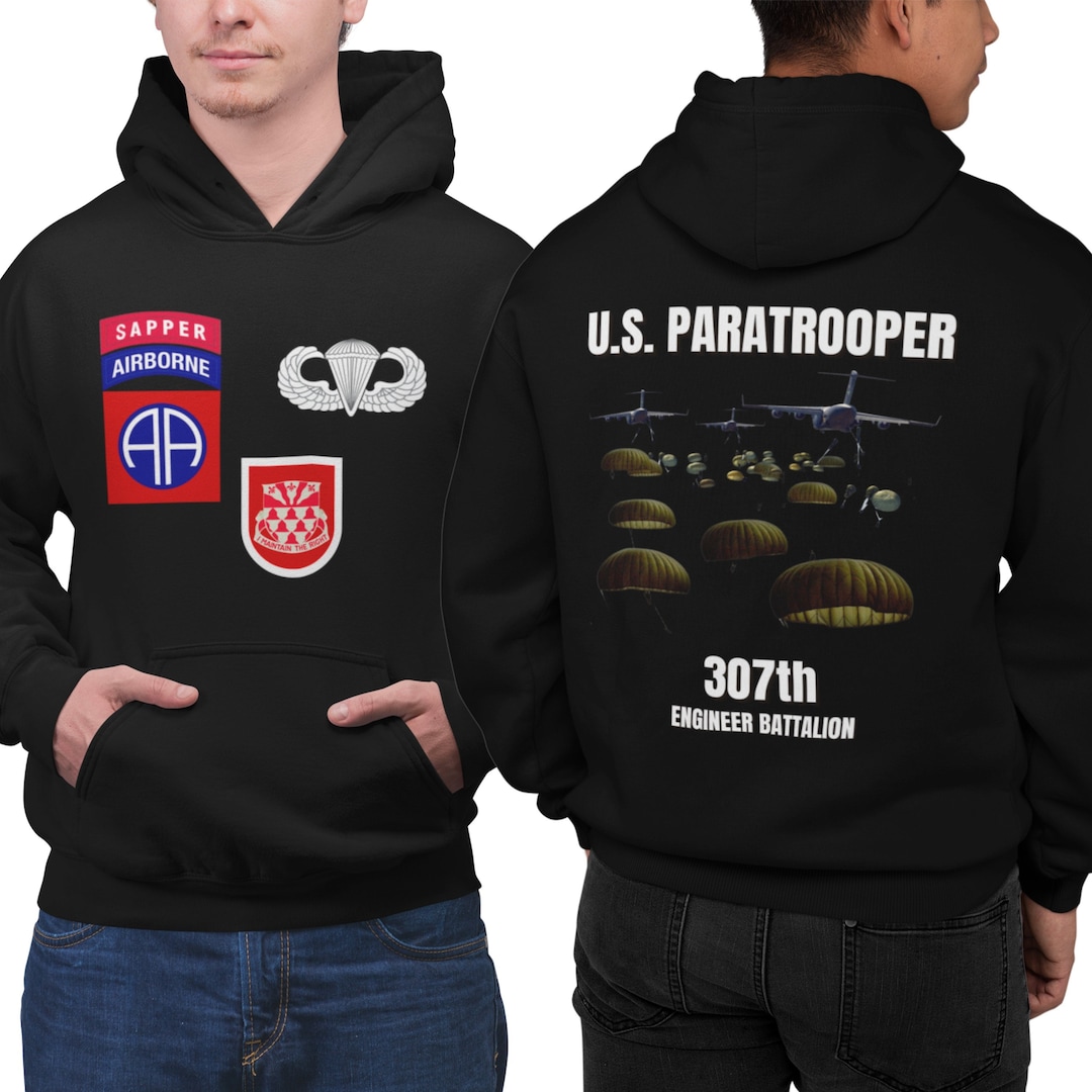 307th ENG Sapper, 82nd Airborne Hoodie, US Army Hoodie, Custom Hoodie ...