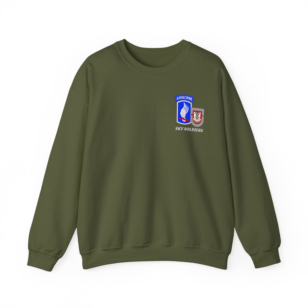 173rd Airborne Sweatshirt, 173rd Airborne, 173rd, 1-503rd INF, OIF OEF ...