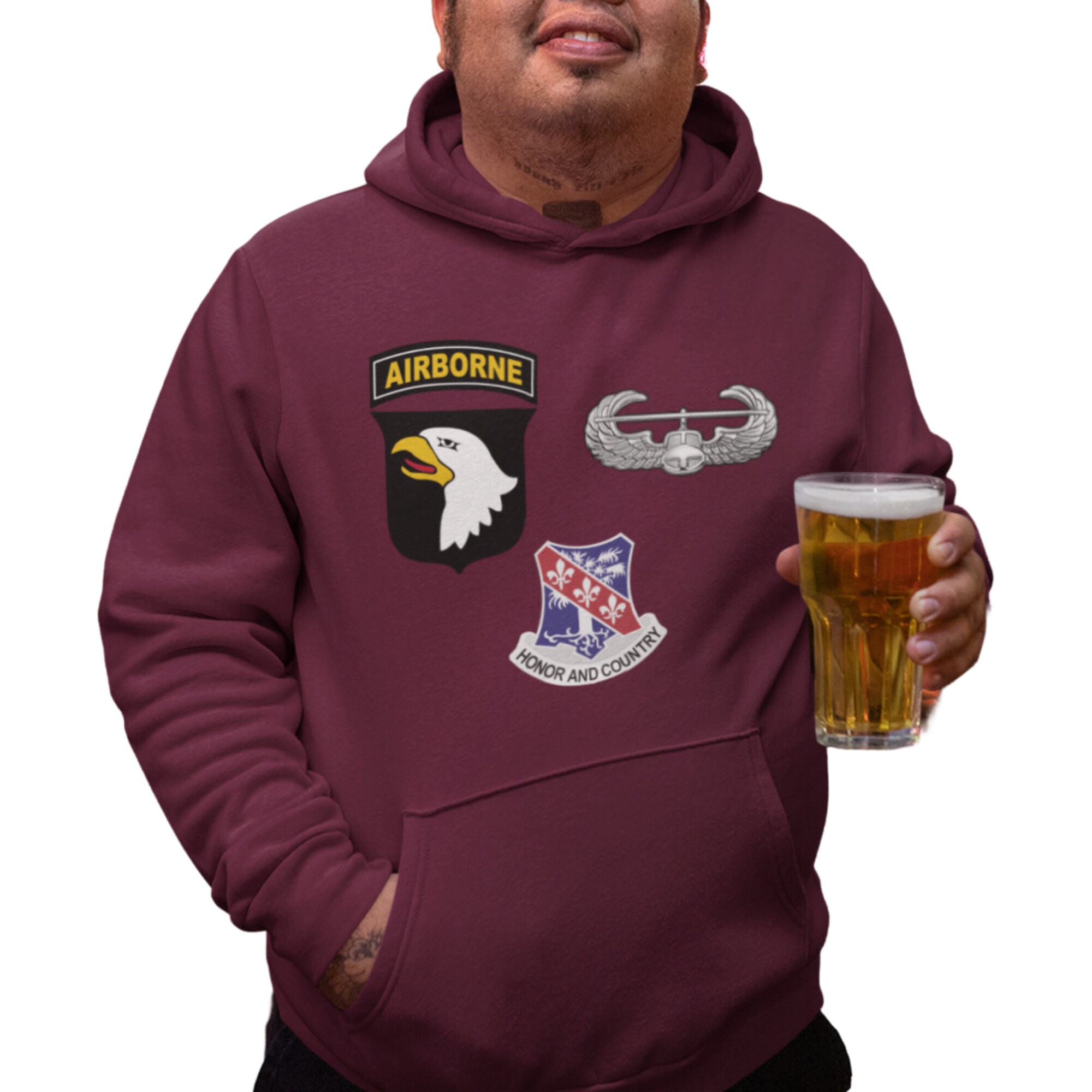 101st Airborne Hoodie, 101st Airborne Division, 2-327th INF, 101st ...