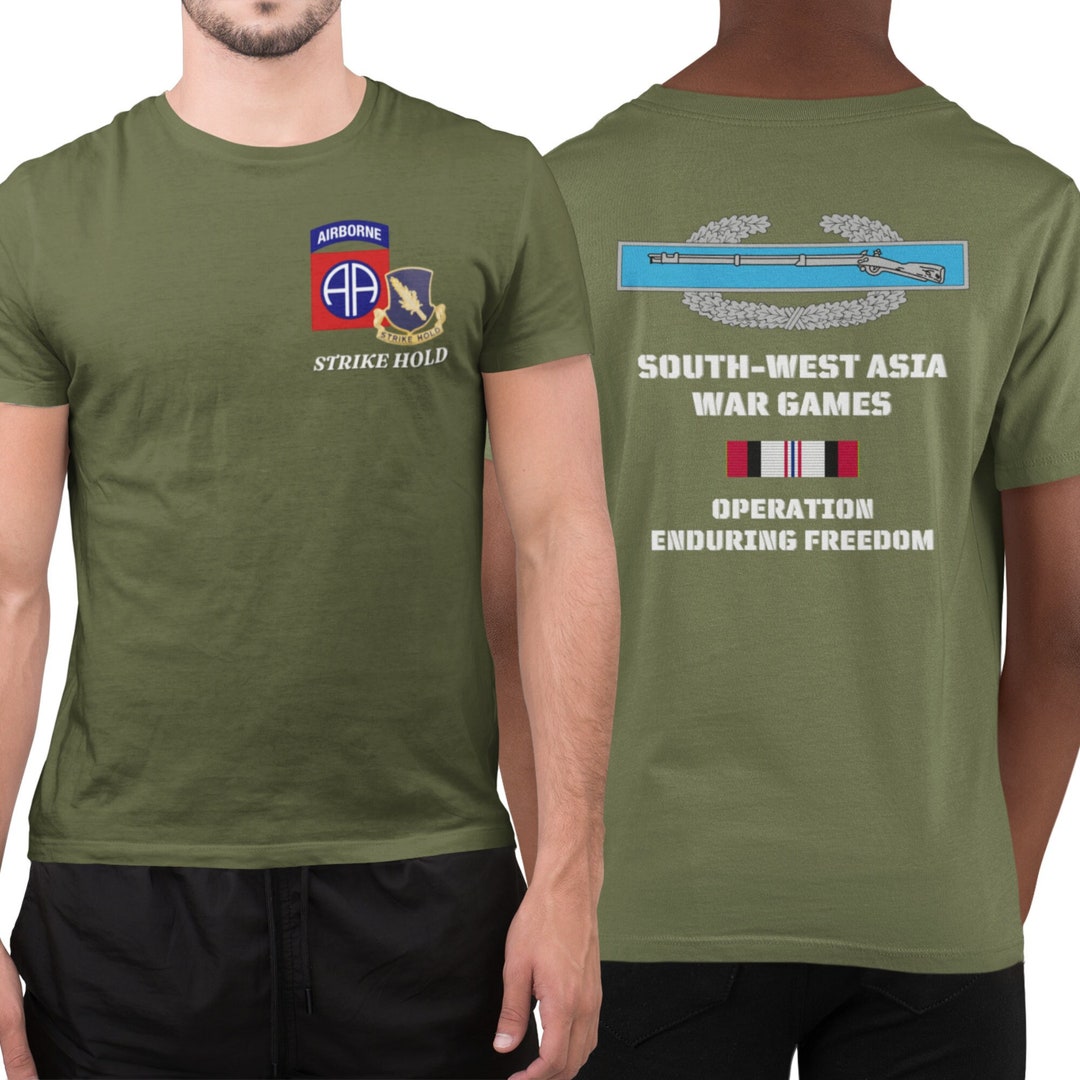 82nd Airborne Tshirt, 504th PIR T-shirt,oif OEF Veteran, 82nd Airborne ...