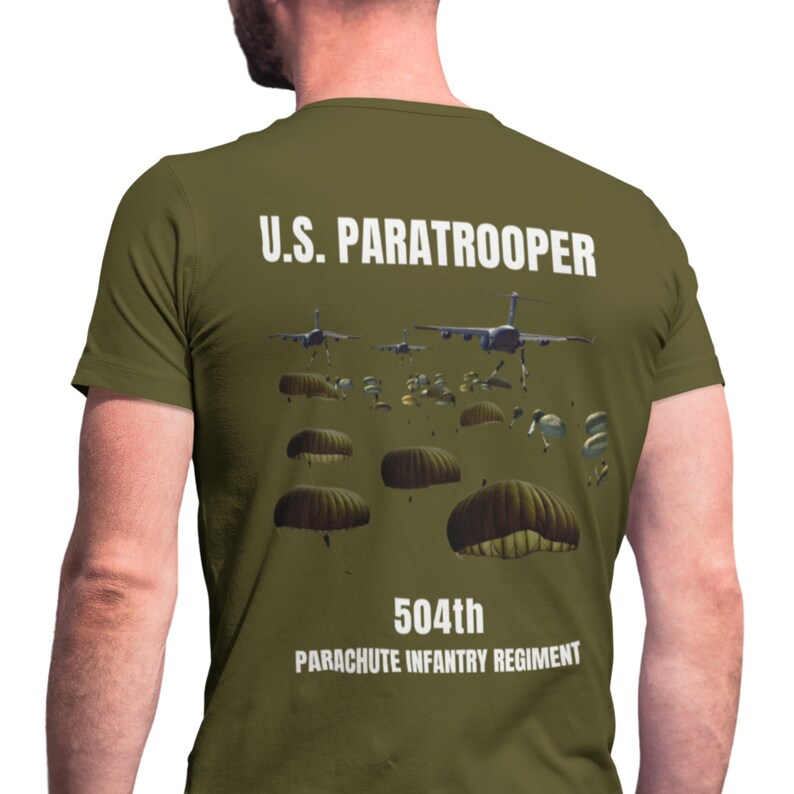504th PIR Ranger 82nd Airborne Airborne T-shirt Army - Etsy