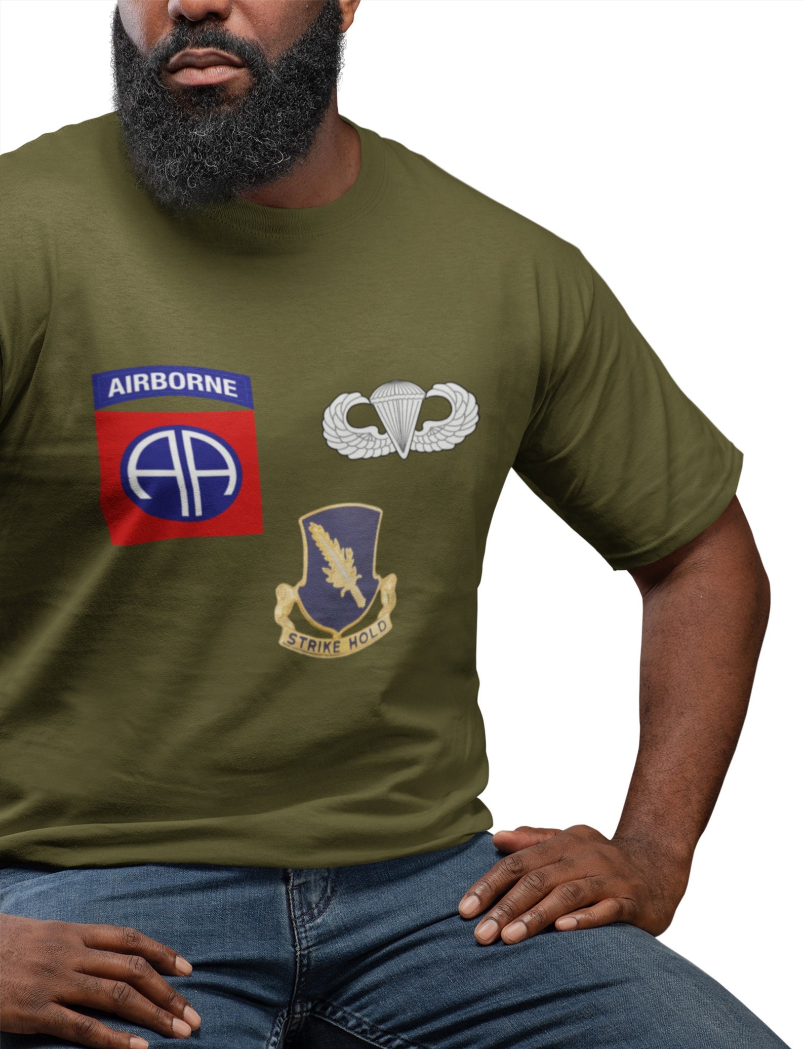 504th PIR 82nd Airborne 82nd Airborne T-shirt 82nd Airborne - Etsy
