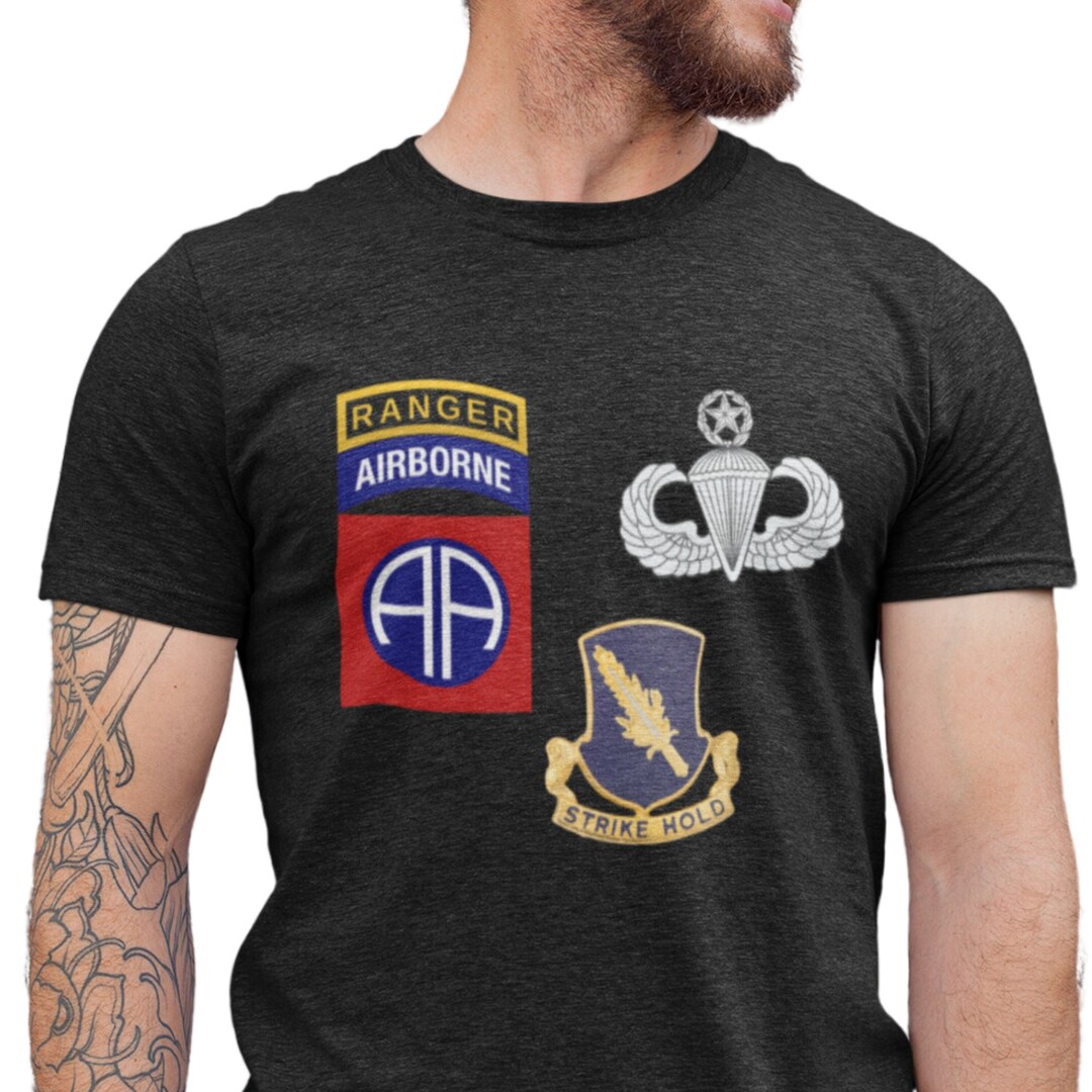 504th PIR Ranger 82nd Airborne Airborne T-shirt Army - Etsy