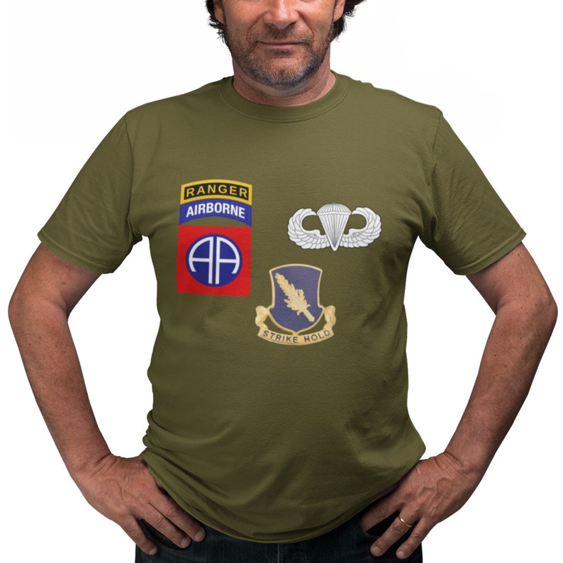 504th PIR Ranger 82nd Airborne Airborne T-shirt Army - Etsy