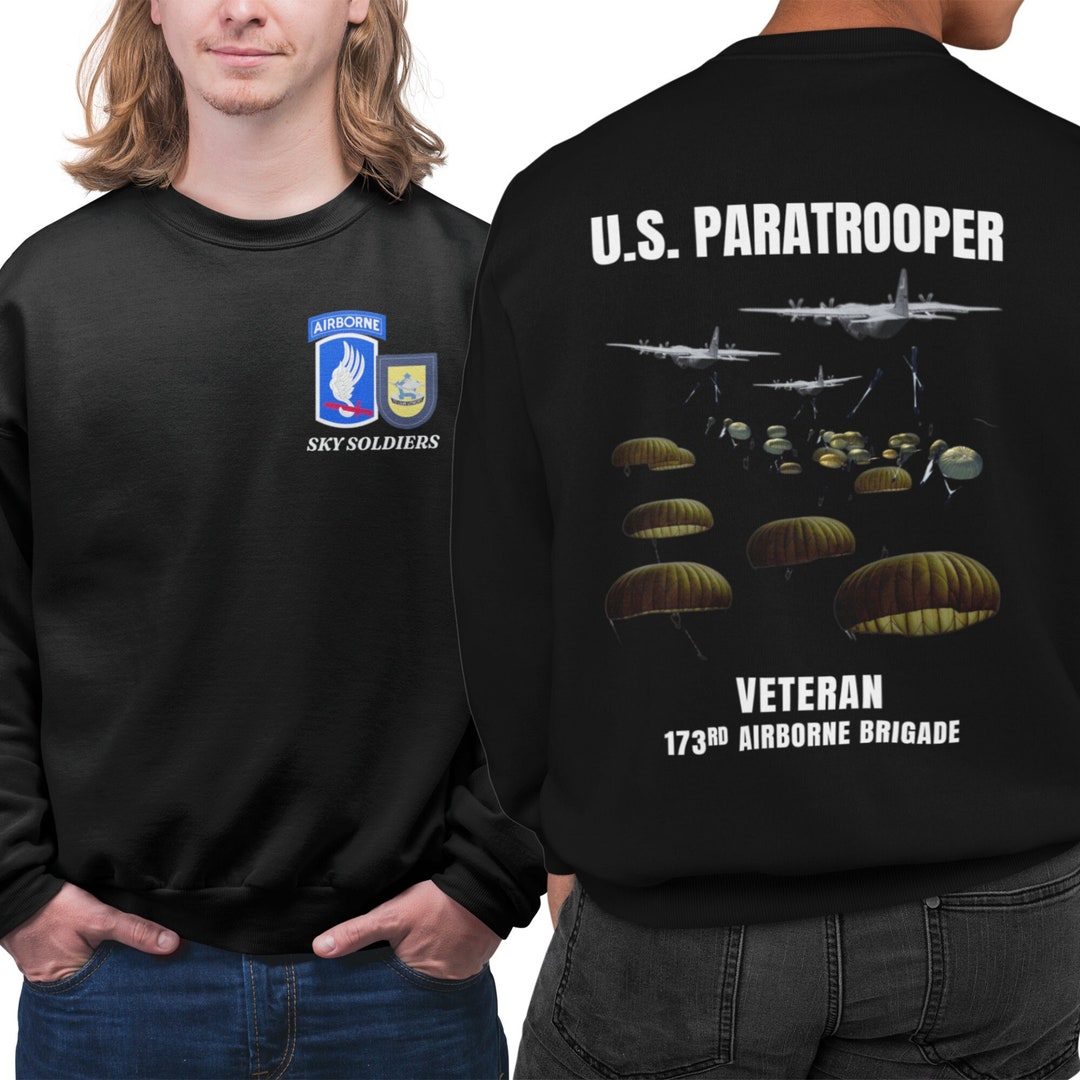 173rd Airborne Sweatshirt, 173rd Airborne, 173rd BSB, OIF OEF Veteran ...