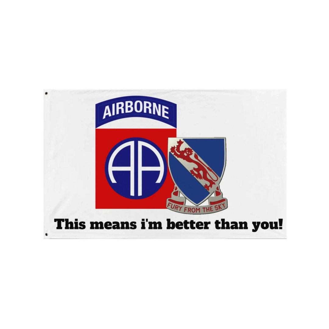 508th PIR, 82nd Airborne Flag, US Army Flag, 82nd Airborne Veteran Flag, 82nd Airborne ...