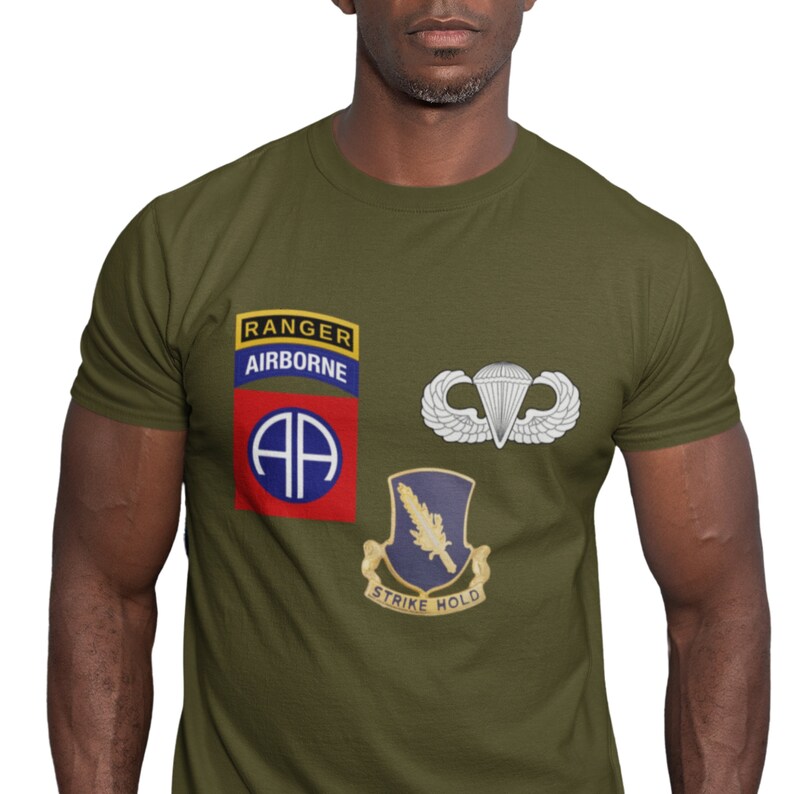 504th PIR Ranger 82nd Airborne Airborne T-shirt Army - Etsy