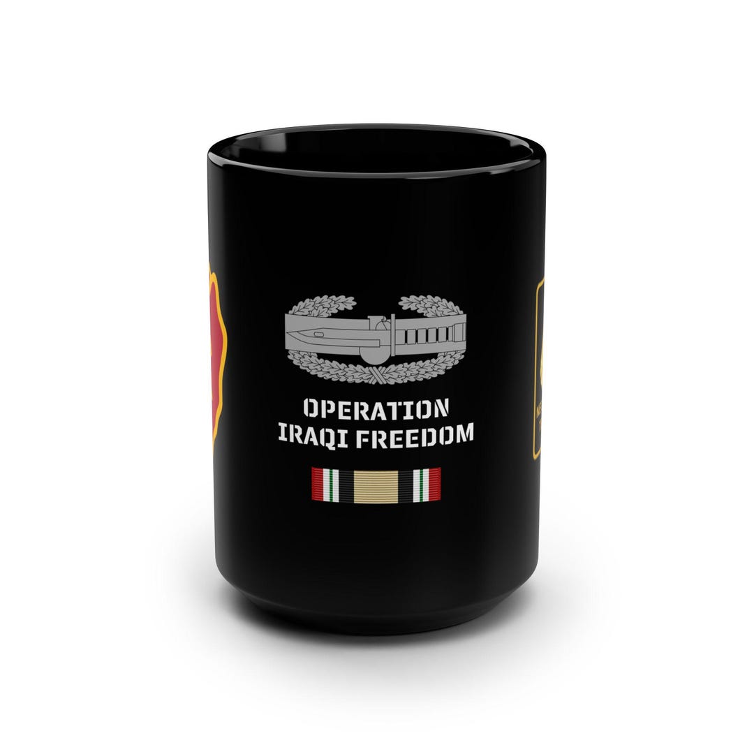 25th Infantry Division Mug, 27th Infantry Regiment Mug, OIF Veteran Mug ...