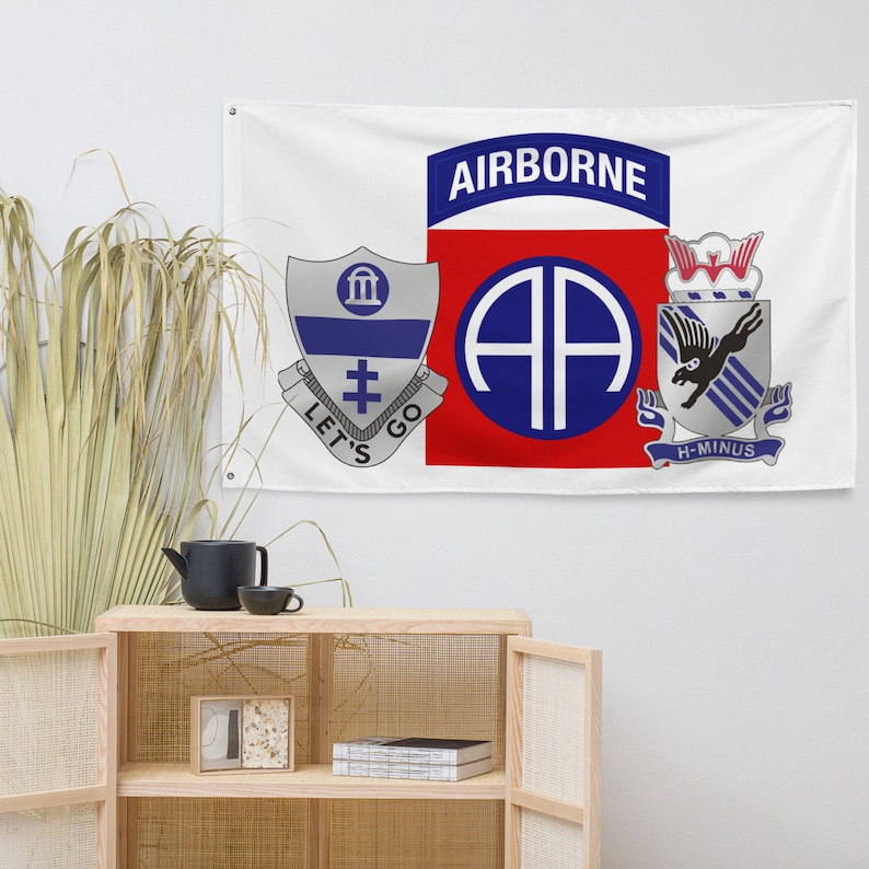325th Air/505th PIR 82nd Airborne Flag US Army Flag 82nd - Etsy