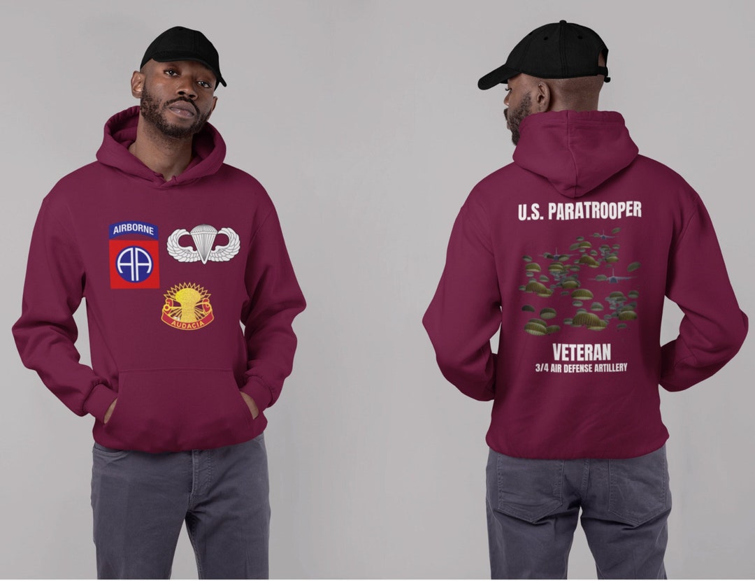 82nd Airborne, 3/4 ADA, Basic Wings, 82nd Airborne Sweatshirt, 82nd ...