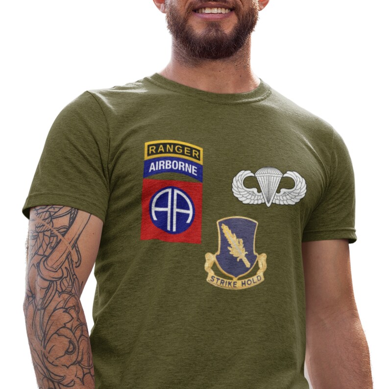 504th PIR Ranger 82nd Airborne Airborne T-shirt Army - Etsy