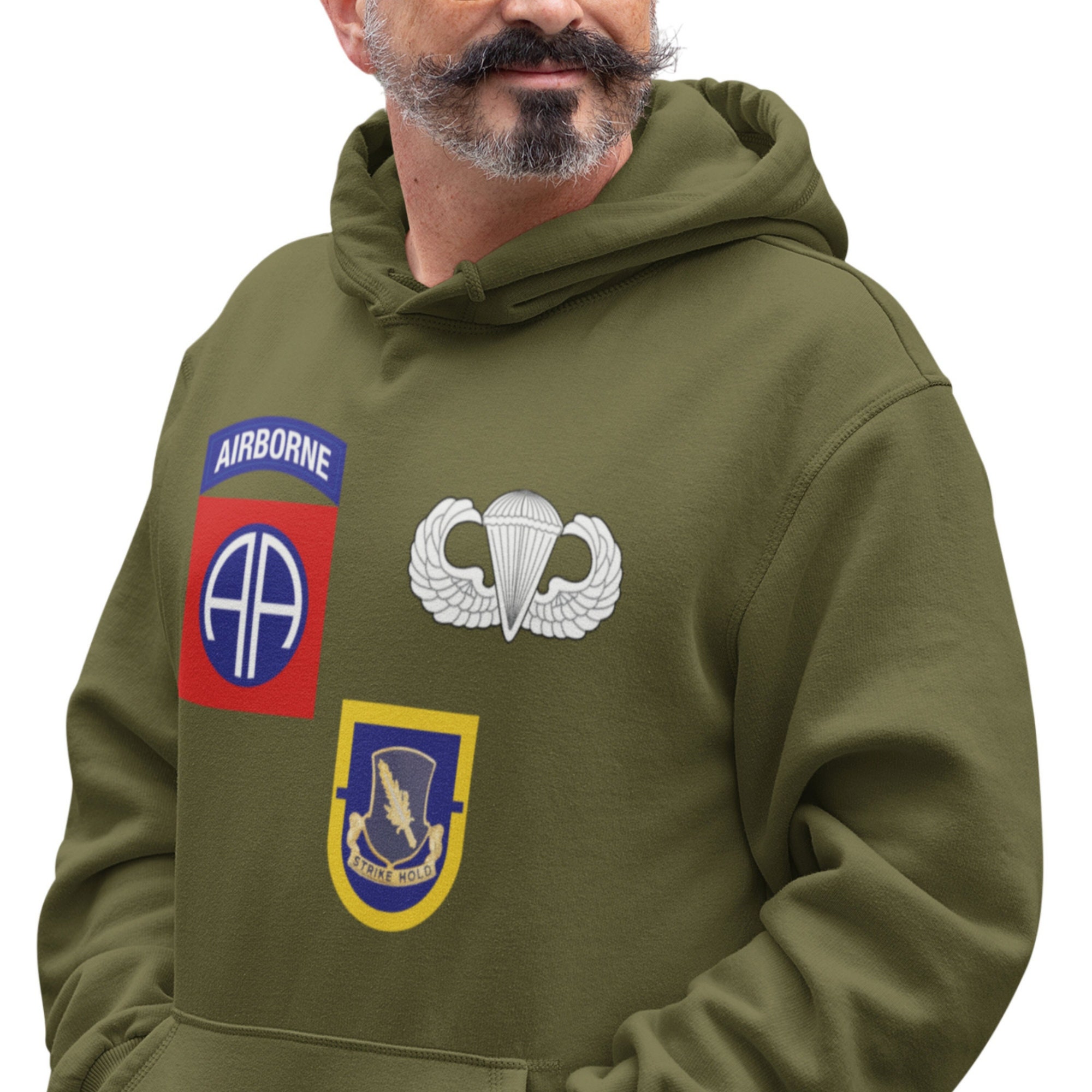 82nd Airborne Hoodie, 82nd Airborne, 1-504th PIR, 82nd Airborne ...