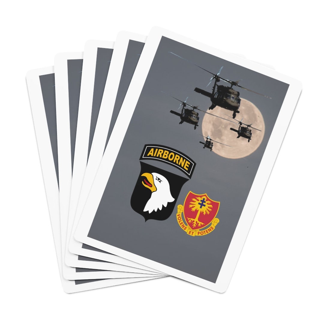 320th FAR, 101st Airborne, 101st Airborne Playing Cards, 101st Airborne ...