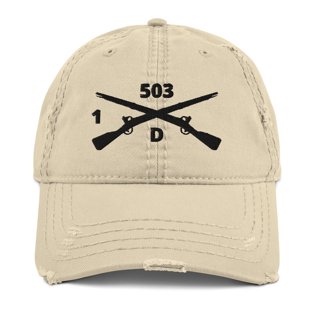 173rd Airborne Hat, 173rd Cap, D Co. 1-503rd INF Hat, 173rd Airborne ...