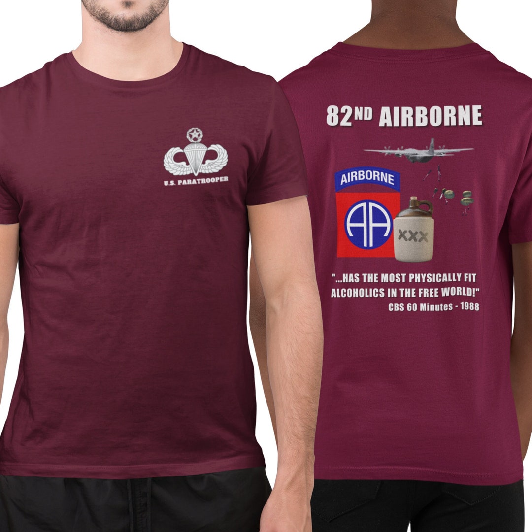 82nd Airborne Shirt, 82nd Airborne Division Jumpmaster Shirt, 82nd ...