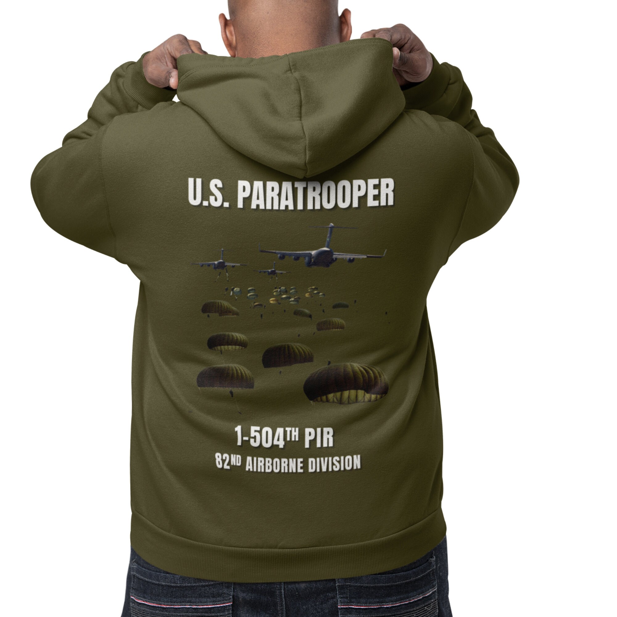 82nd Airborne Hoodie, 82nd Airborne, 1-504th PIR, 82nd Airborne ...