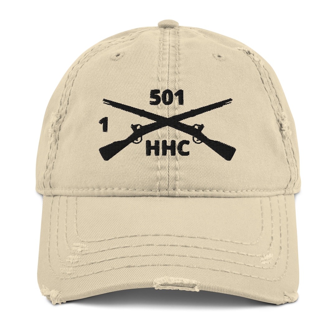 4-25th Infantry Airborne Hat, HHC 1-501st PIR Hat, 11th Airborne Hat, 1 ...