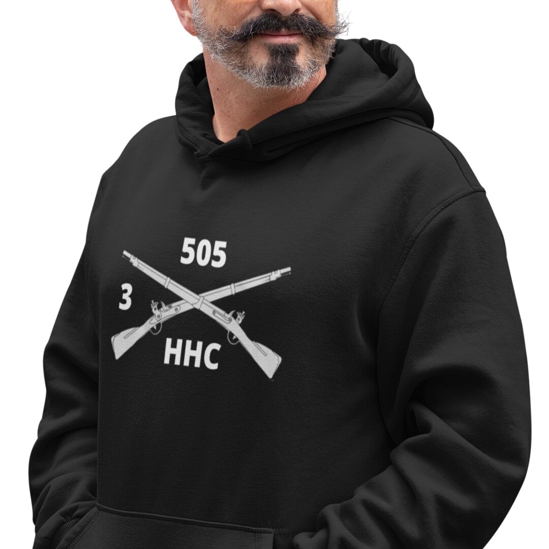 HHC 3/505th PIR, 82nd Airborne Hoodie, US Army Custom Hoodie, Veteran ...