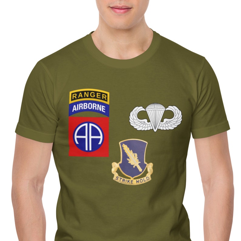 504th PIR Ranger 82nd Airborne Airborne T-shirt Army - Etsy