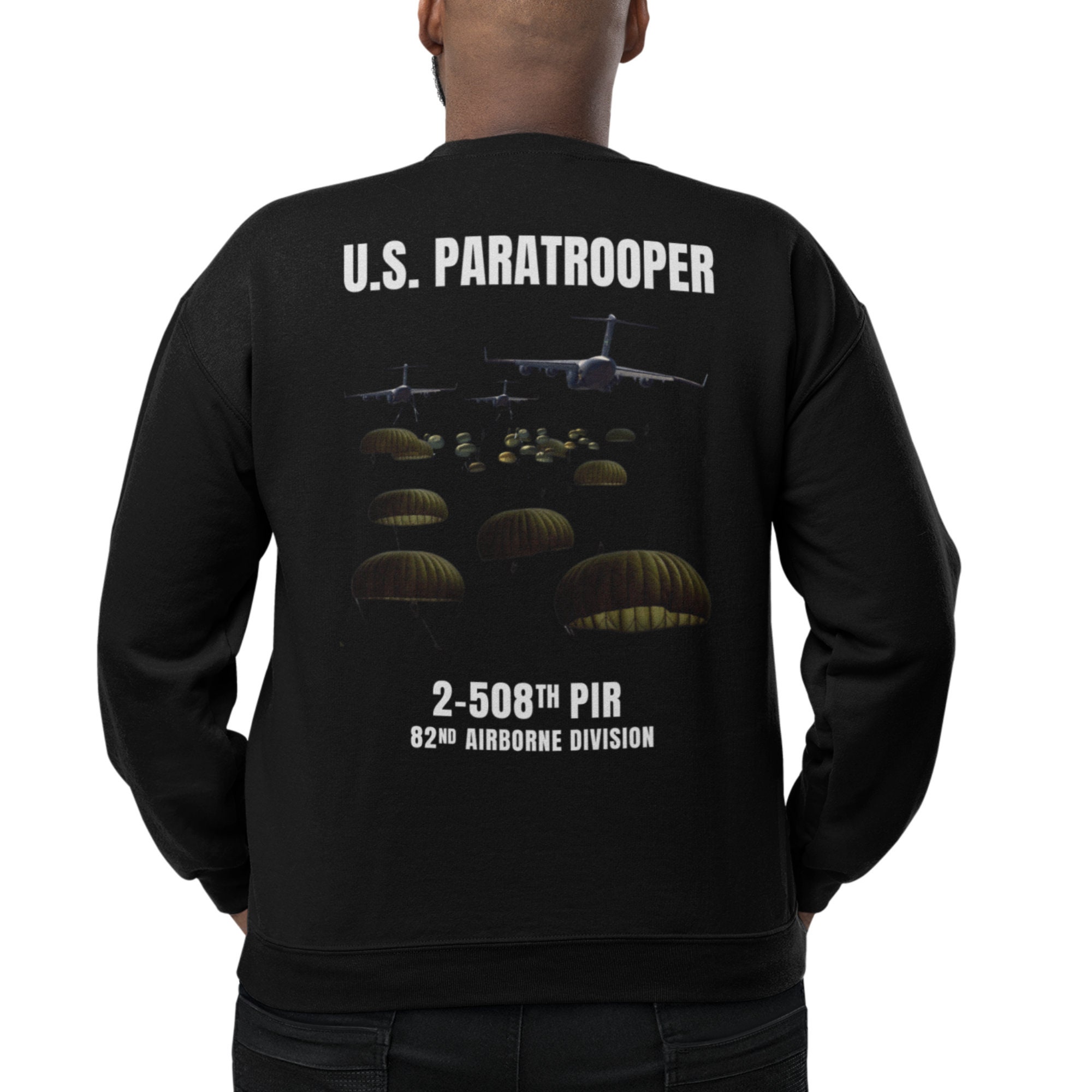 82nd Airborne Sweatshirt, 2-508th PIR Sweatshirt, 82nd Airborne ...