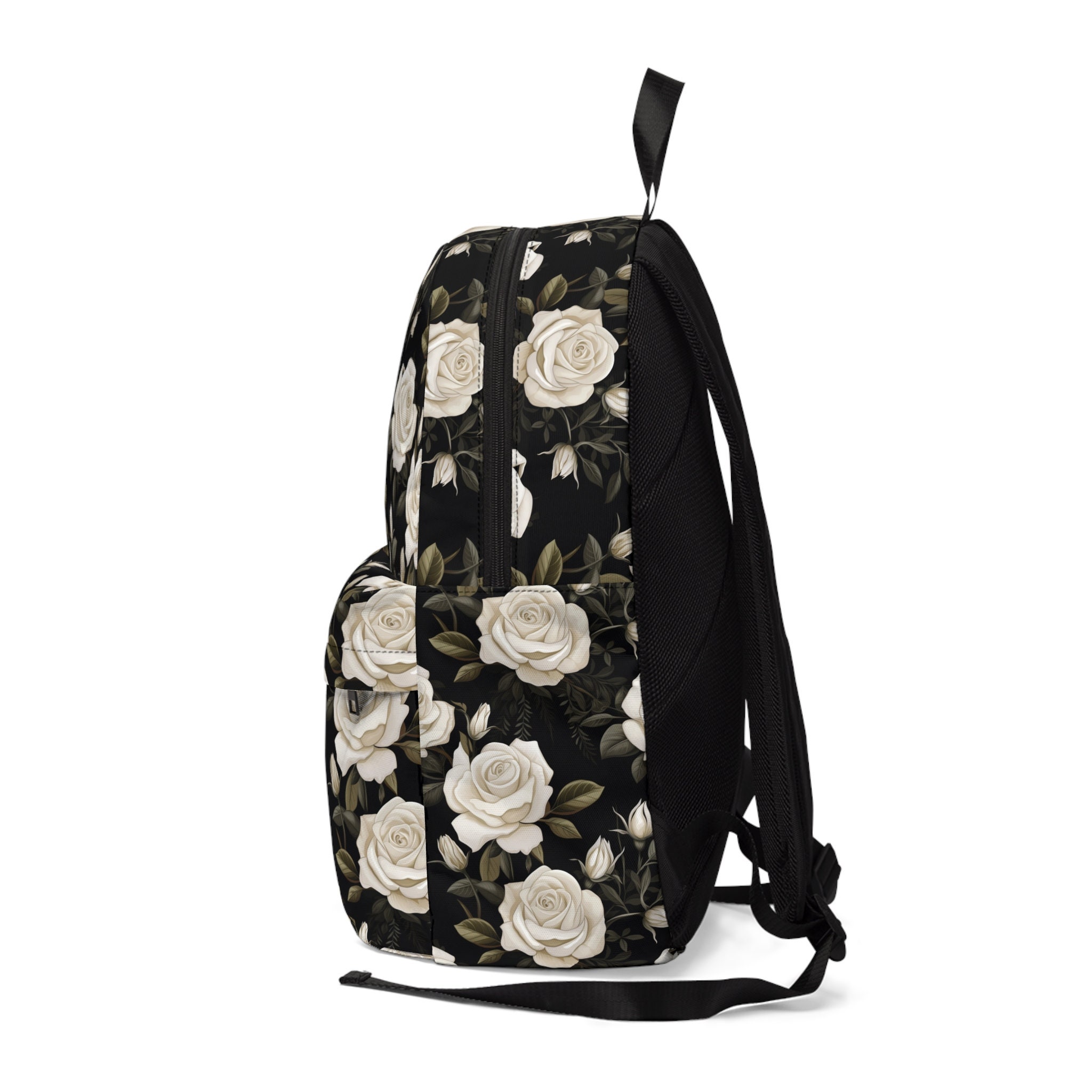 White Rose Tattoo Backpack Tattoo Backpack Large Backpack - Etsy