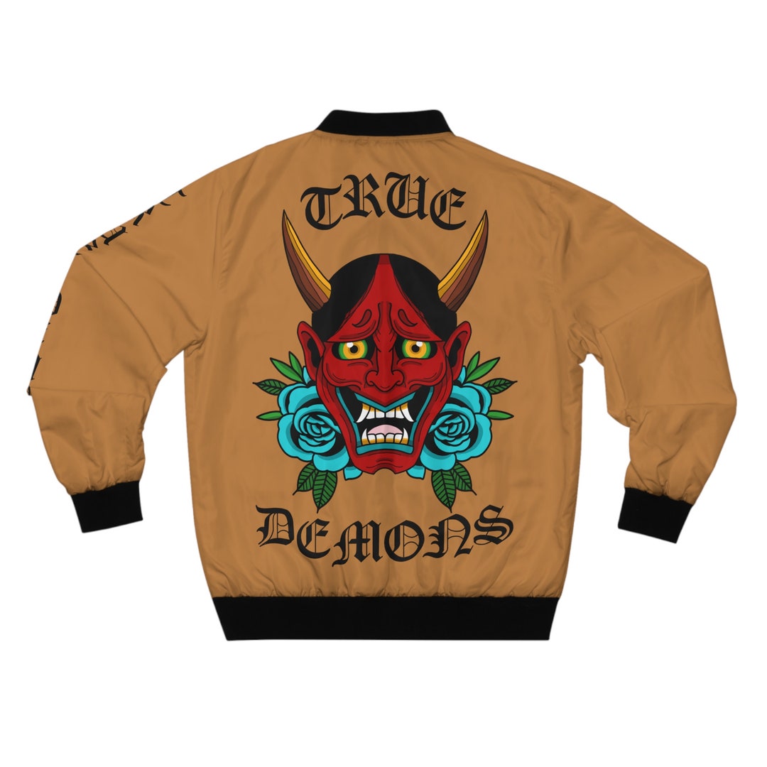 Demons Mens Bomber Jacket, Mens Bomber Jacket, Mens Bomber, Bomber ...