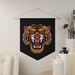 Tiger Pennant, Traditional Tiger Tattoo, Wall Art, Wall Decor ...