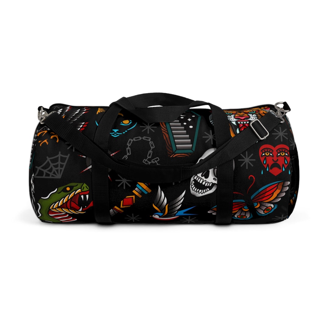 Tattoo Flash Duffel Bag - Etsy