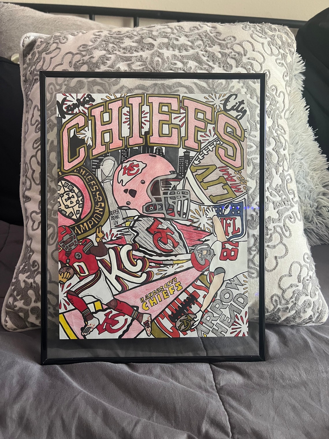 Kansas City Chiefs Collage - Etsy