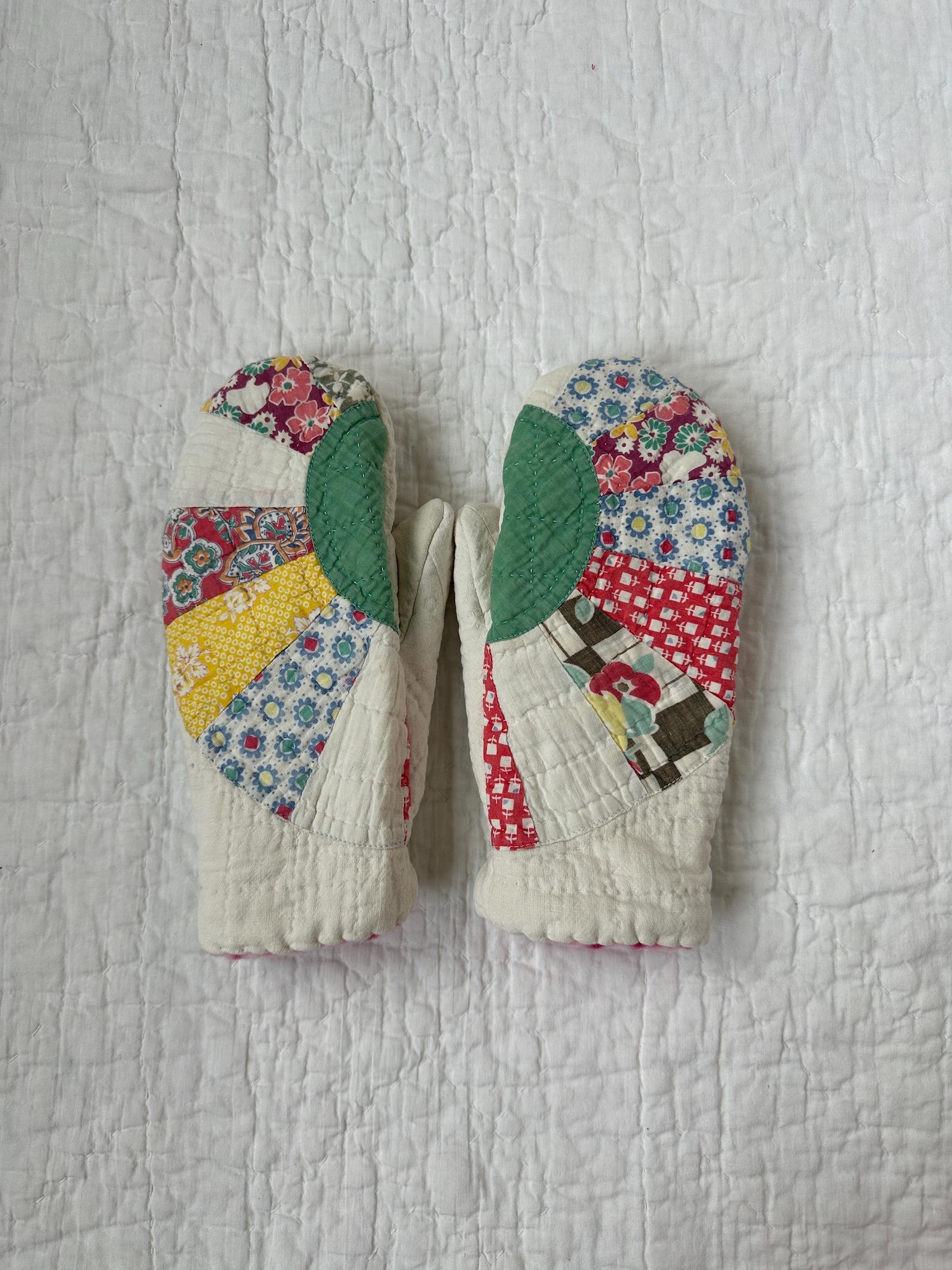 Quilted Fleece Lined Mittens - Etsy