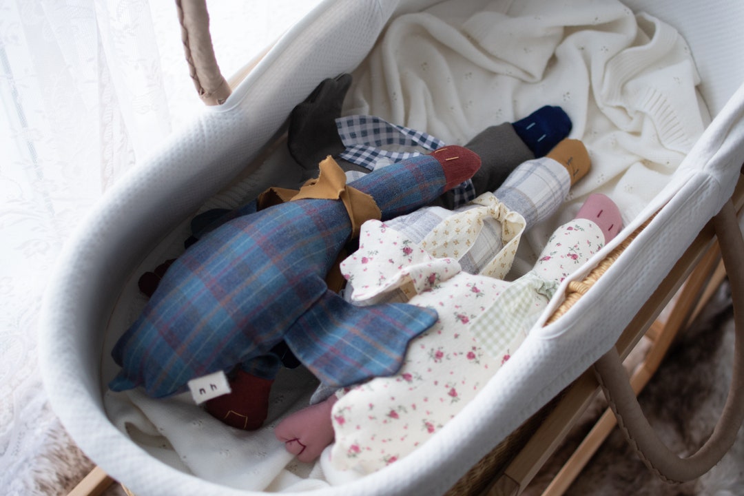 Classic Flannel Winter Geese Collection, Floppy Goose Plushie, Gender ...